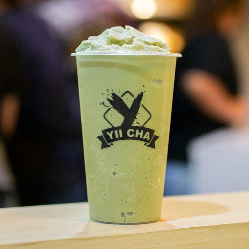 YII CHA - Bubble Milk Tea-Macha Latte Frappe